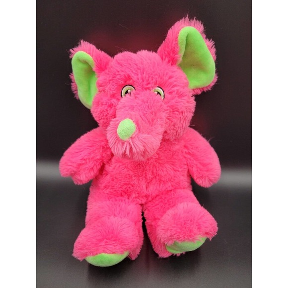 Kellytoy | Toys | Kellytoy Hot Pink Elephant Plush Sugar Loaf Green ...